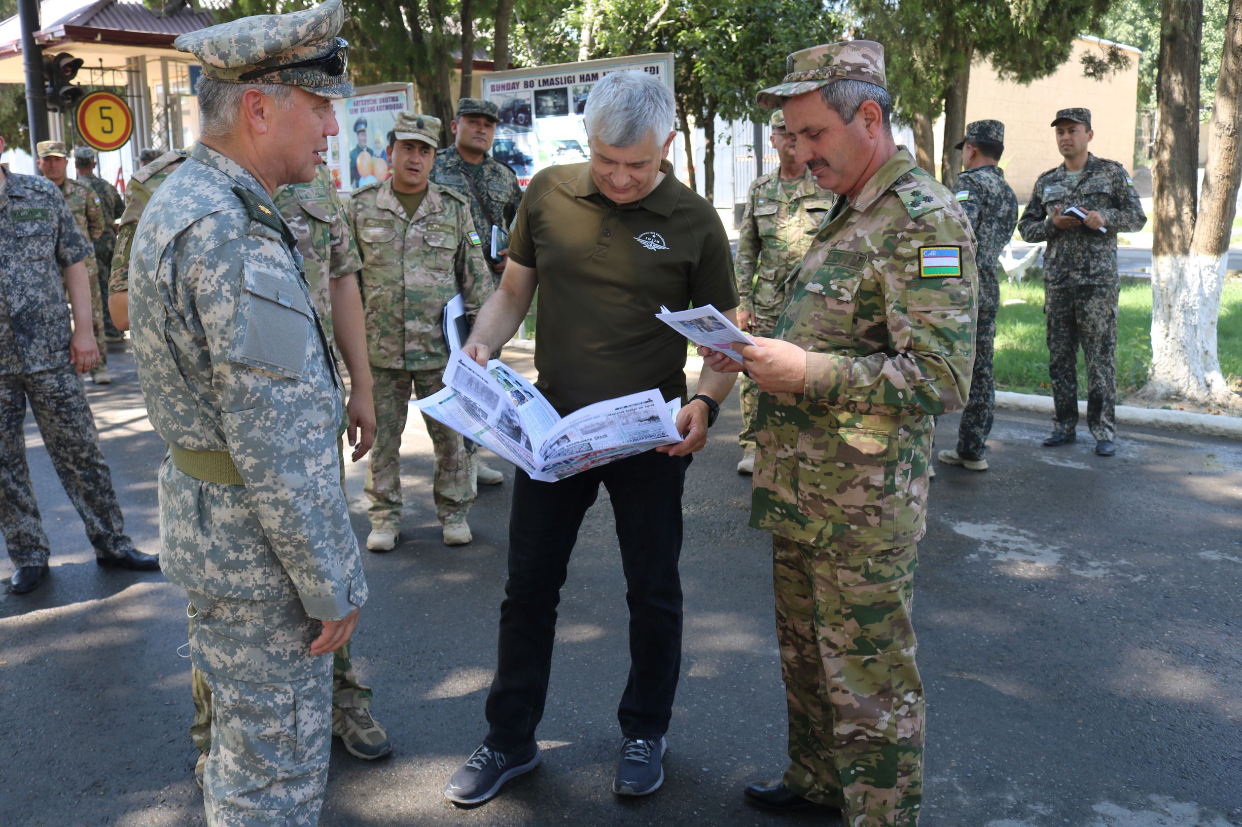 Prezident huzuridagi Xavfsizlik kengashi kotibi Markaziy harbiy okrugiga tashrif buyurdi