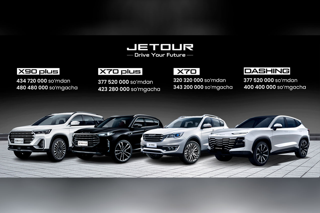 Jetour Dashing zamonaviy krossoveri sotuvi boshlandi