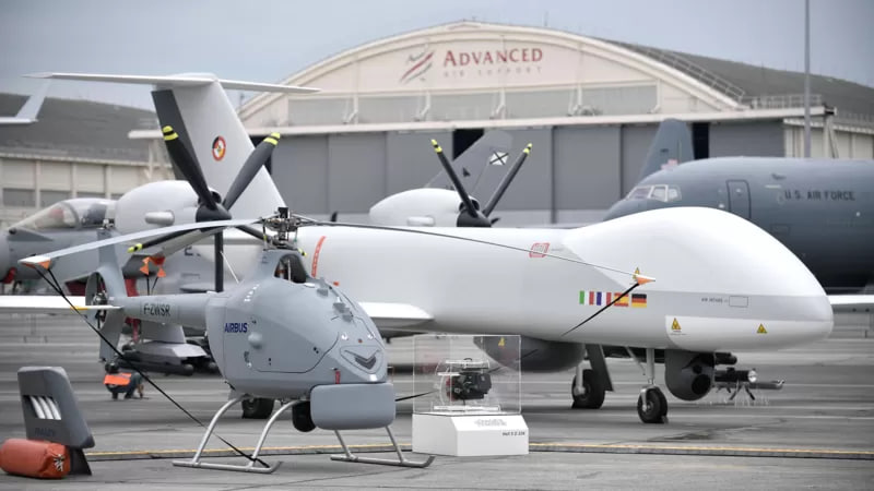 Le Burje ko‘rgazmasi. Yevropada harbiy dronlar ishlab chiqish jadal ...