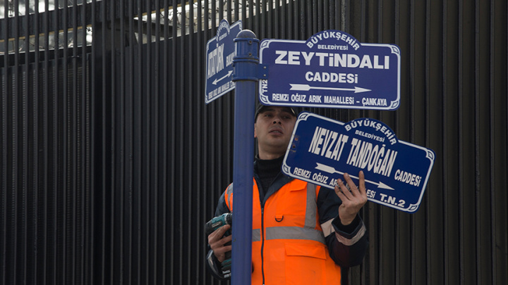 Ko‘cha nomlari bilan boshlangan «sovuq urush»ga Turkiya ham qo‘shildi